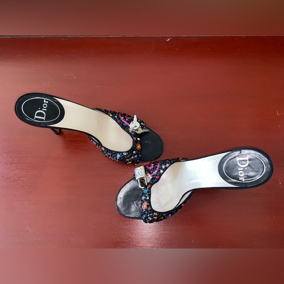 Dior | Shoes | Christian Dior Pad Lock Vintage Heels | Poshmark